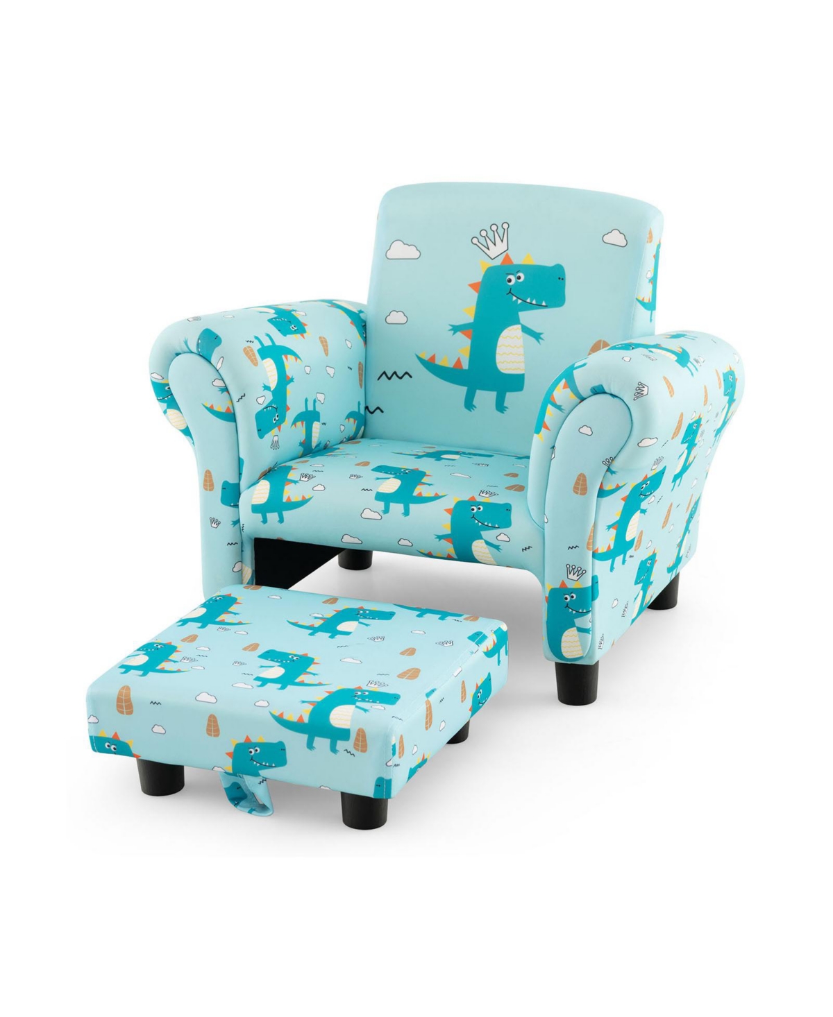 Click here for Kids Single Sofa with Cute Patterns Ergonomic Back... prices