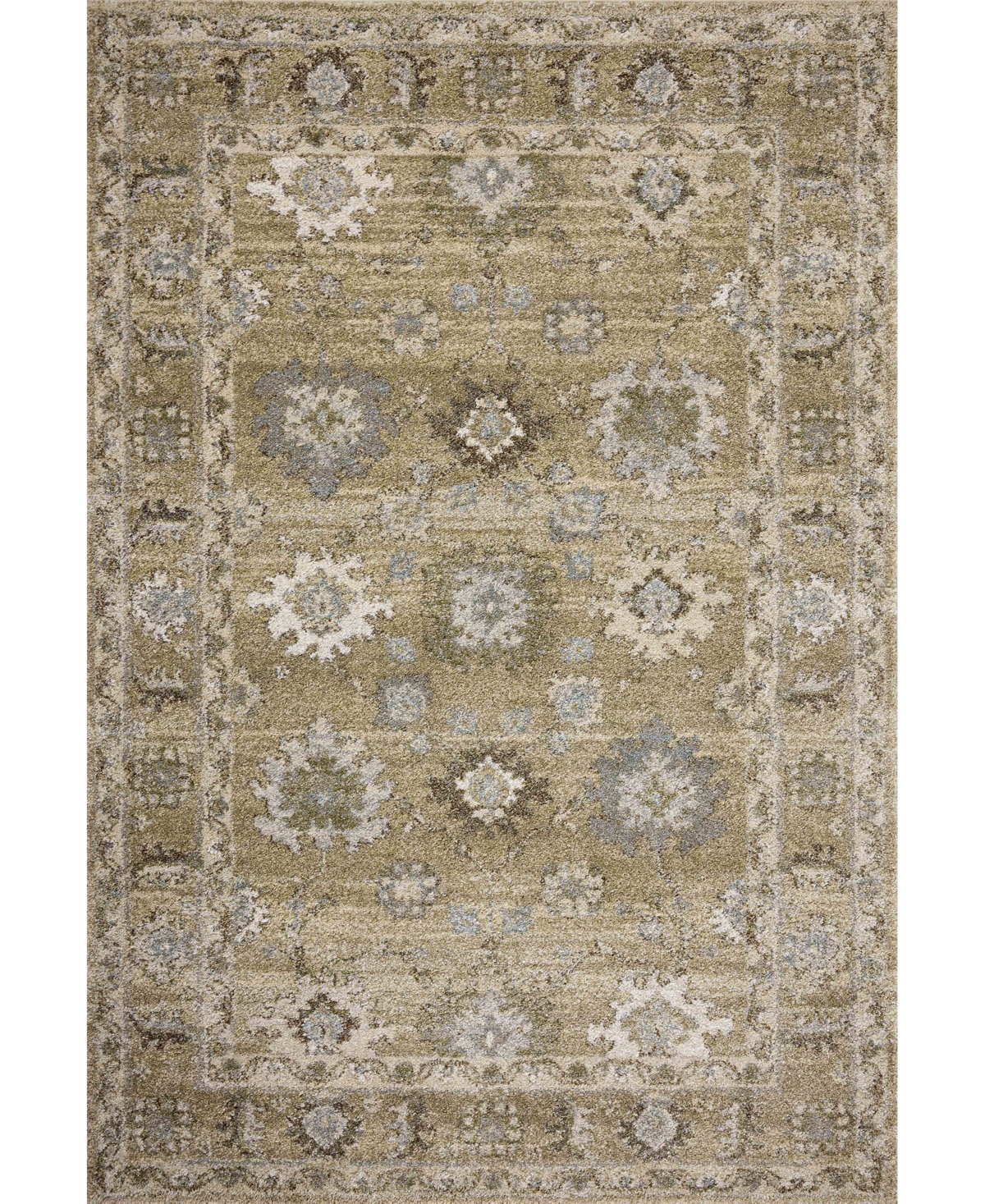 Click here for Loloi Tamryn Tam-03 27x4 Area Rug - Sage  Gray prices