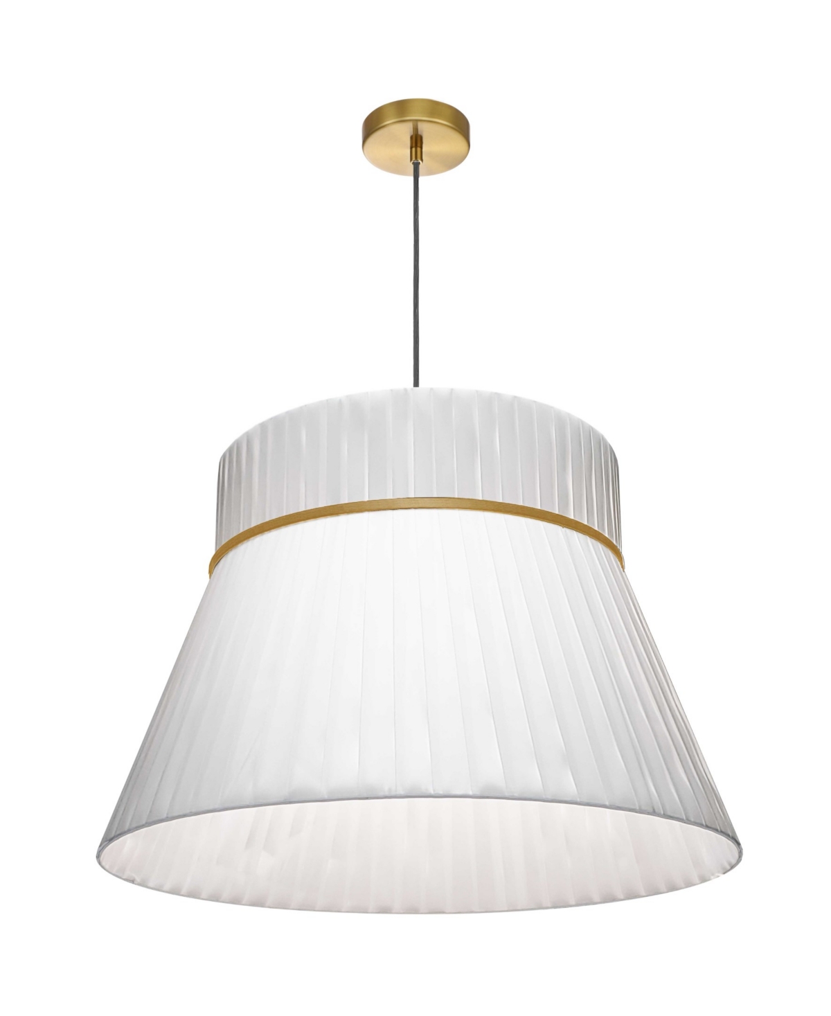 Click here for Dainolite 16 Metal Rochelle Led Pendant - White prices