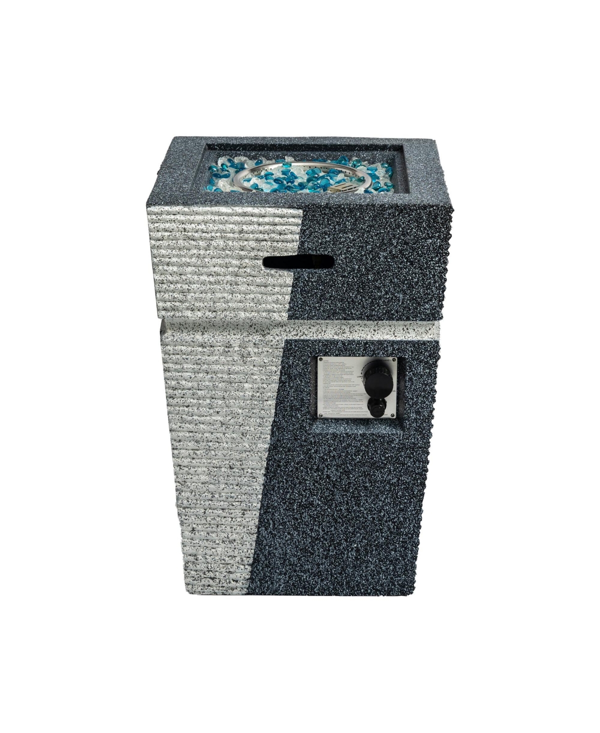 Click here for Outdoor Concrete Fire Pit Column Propane Fire Pit... prices