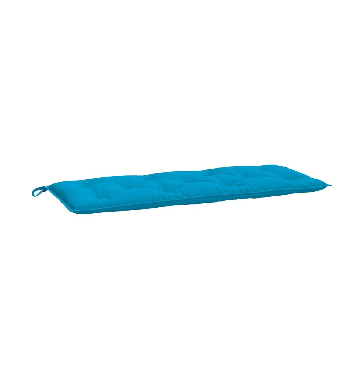 Click here for Garden Bench Cushion Light Blue 47.2x19.7x2.8 Oxfo... prices