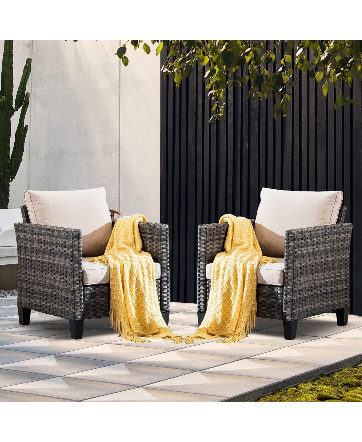 Click here for Xizzi Weather Yard Porch Patio and Backyard - Beig... prices