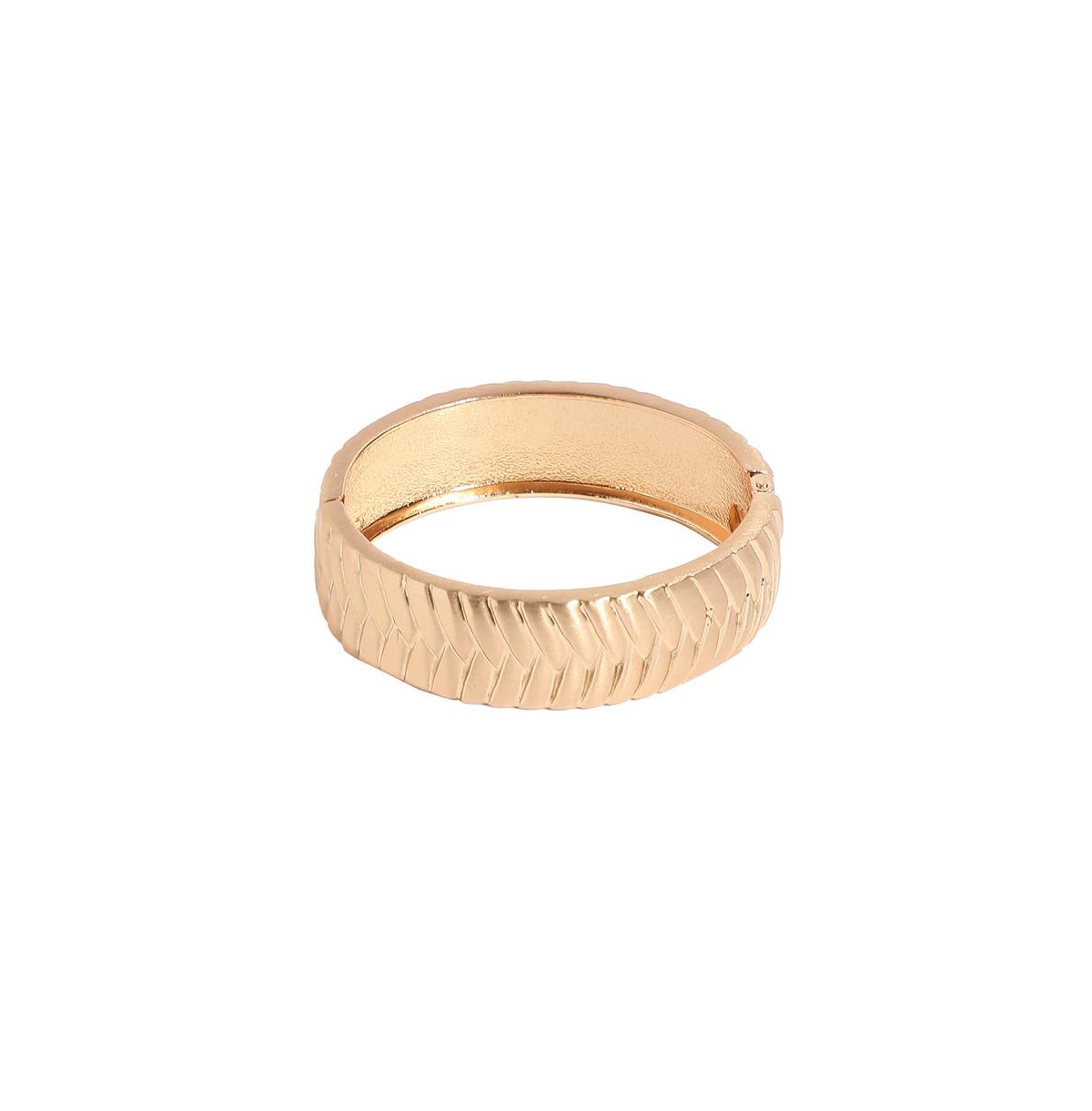 Click here for Metallic Herringbone Bracelet - Gold prices