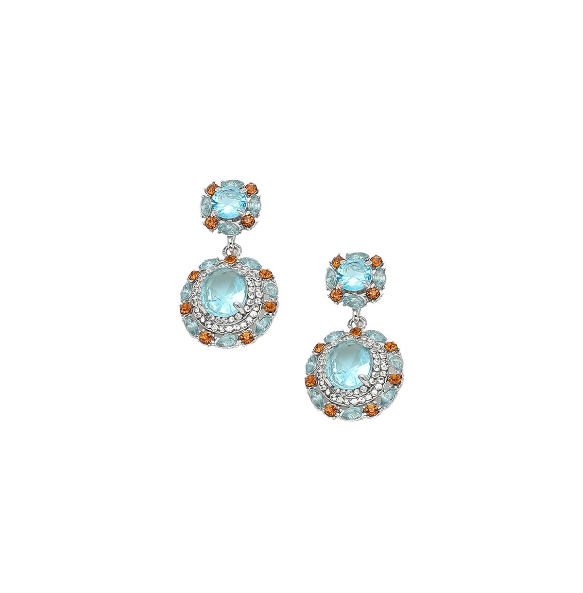 Click here for Victoria Drop Earrings - Blue prices
