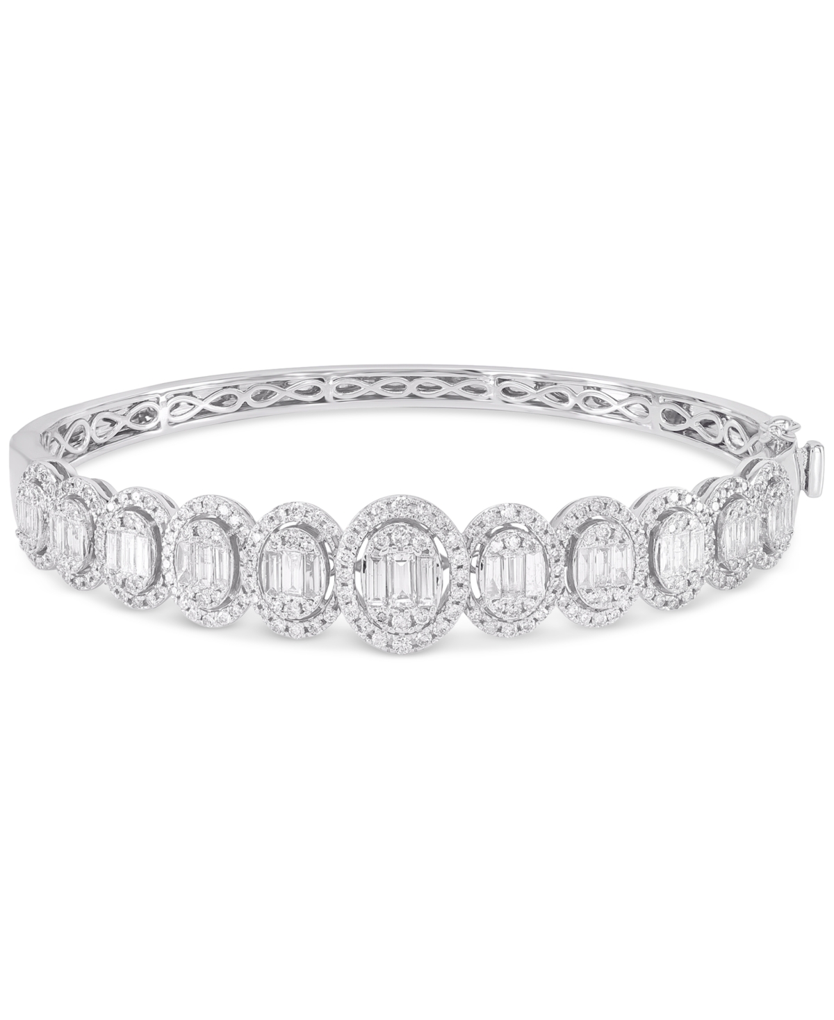 Click here for Diamond Cluster Bangle Bracelet (2-1/2 ct. t.w.) i... prices