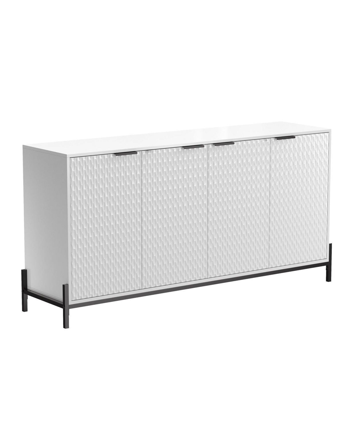 Click here for Modern Storage Cabinet with Adjustable Shelves  65... prices