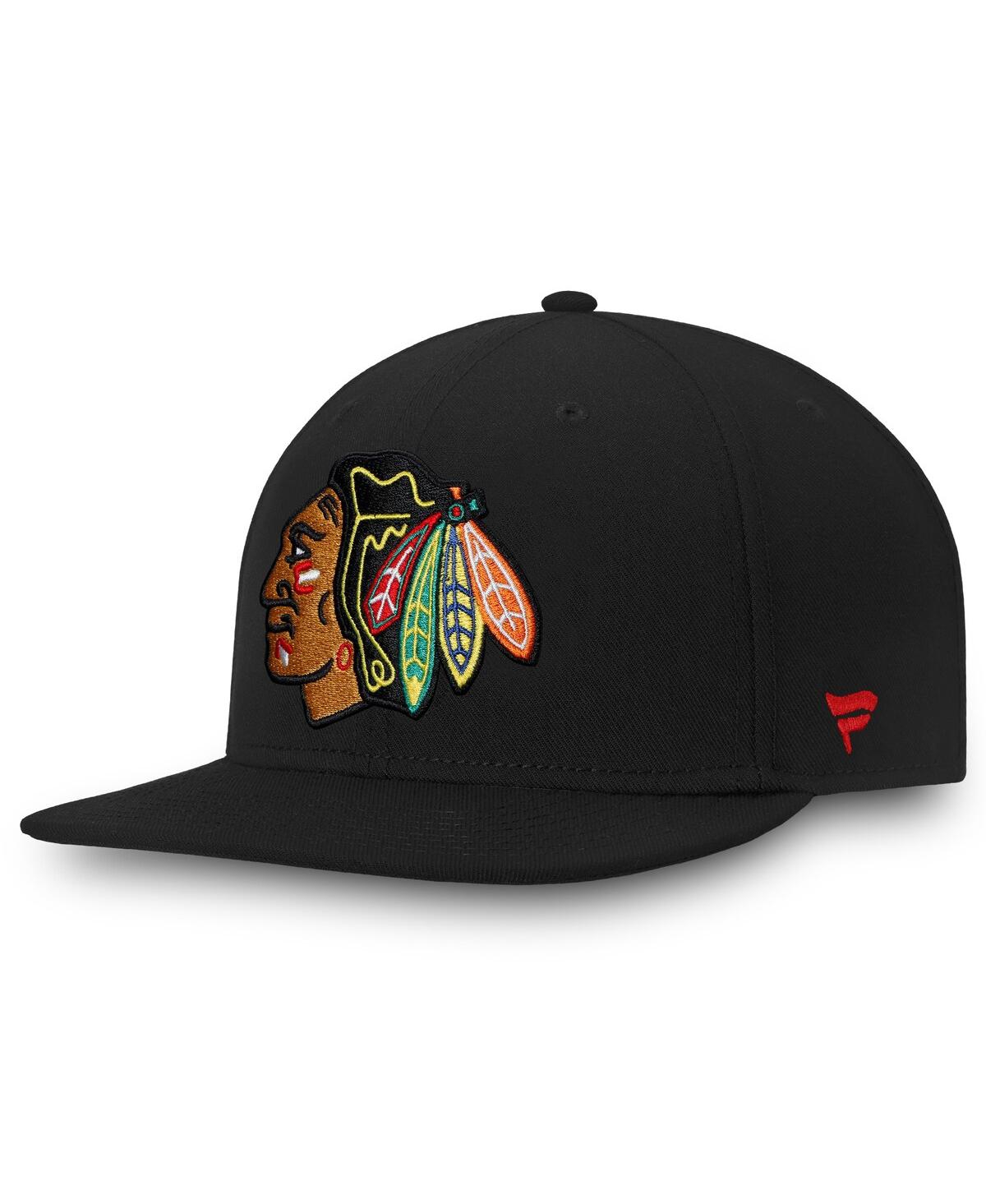 Click here for Fanatics Mens Black Chicago Blackhawks Core Fitted... prices