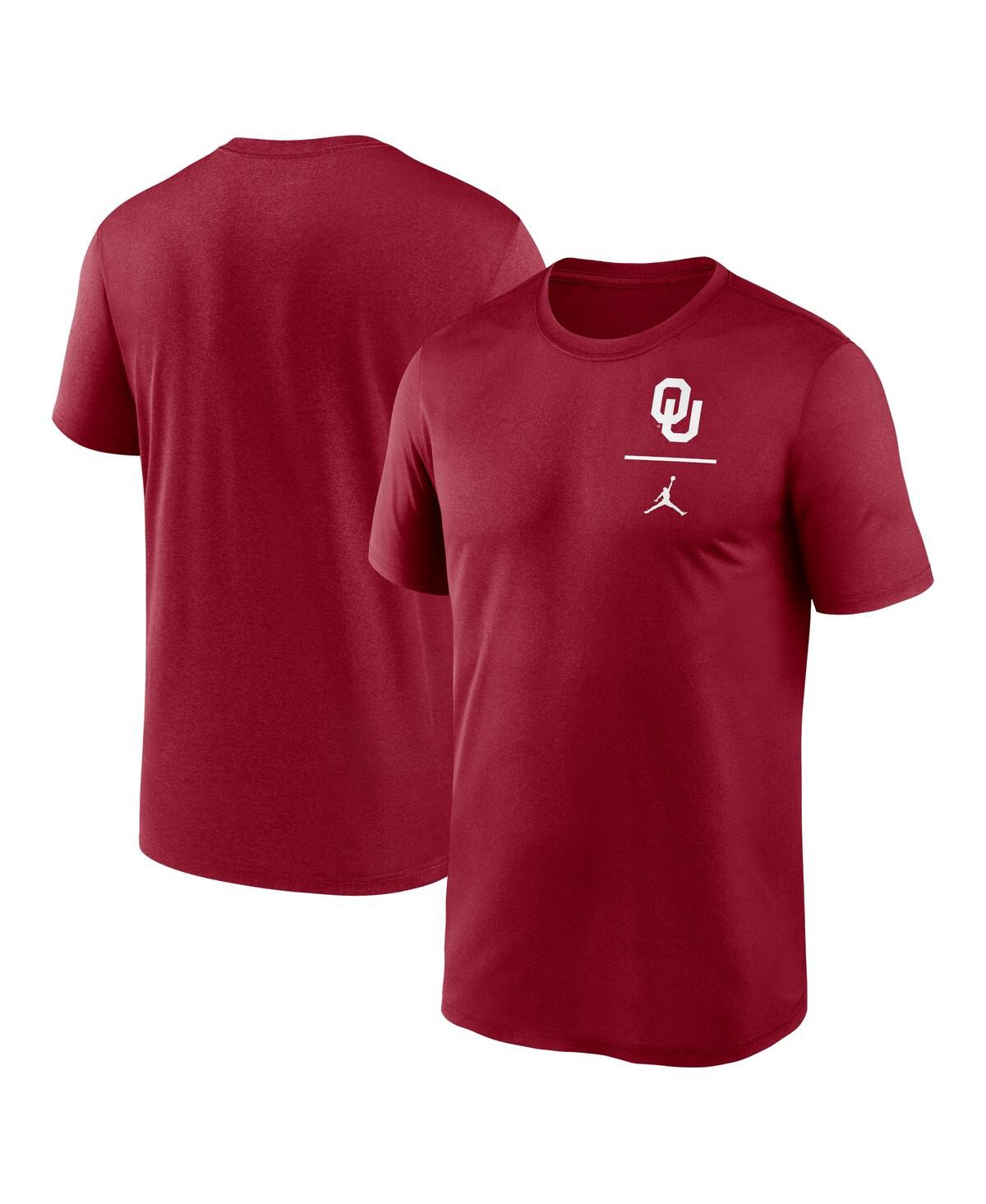 Click here for Jordan Mens Crimson Oklahoma Sooners Primary Logo... prices