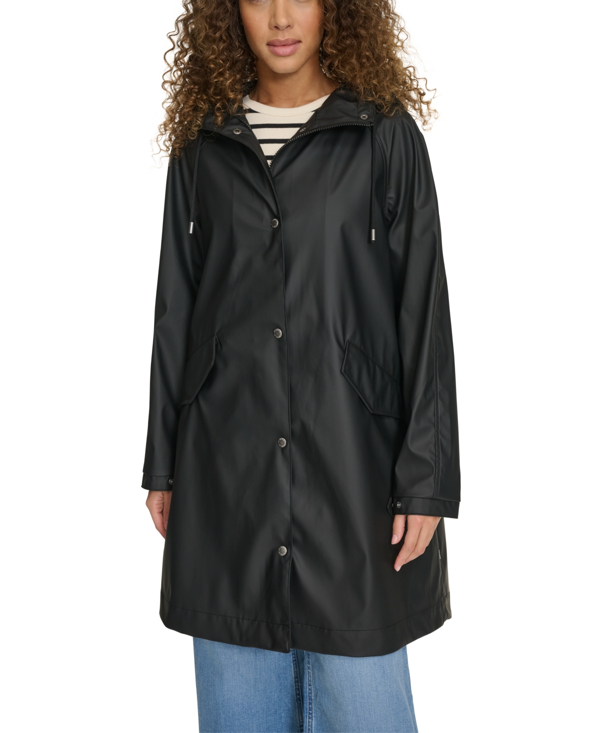 Click here for Levis Womens Raglan Sleeve Rain Collar Jacket - Bl... prices