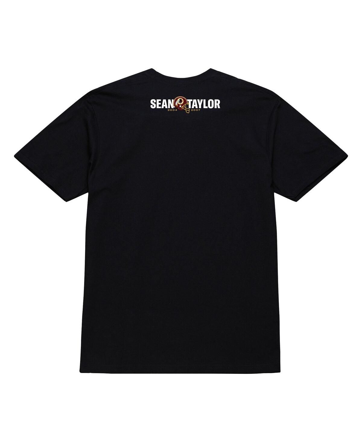 Mitchell & Ness Men's Sean Taylor Black Washington Commanders Graphic T ...