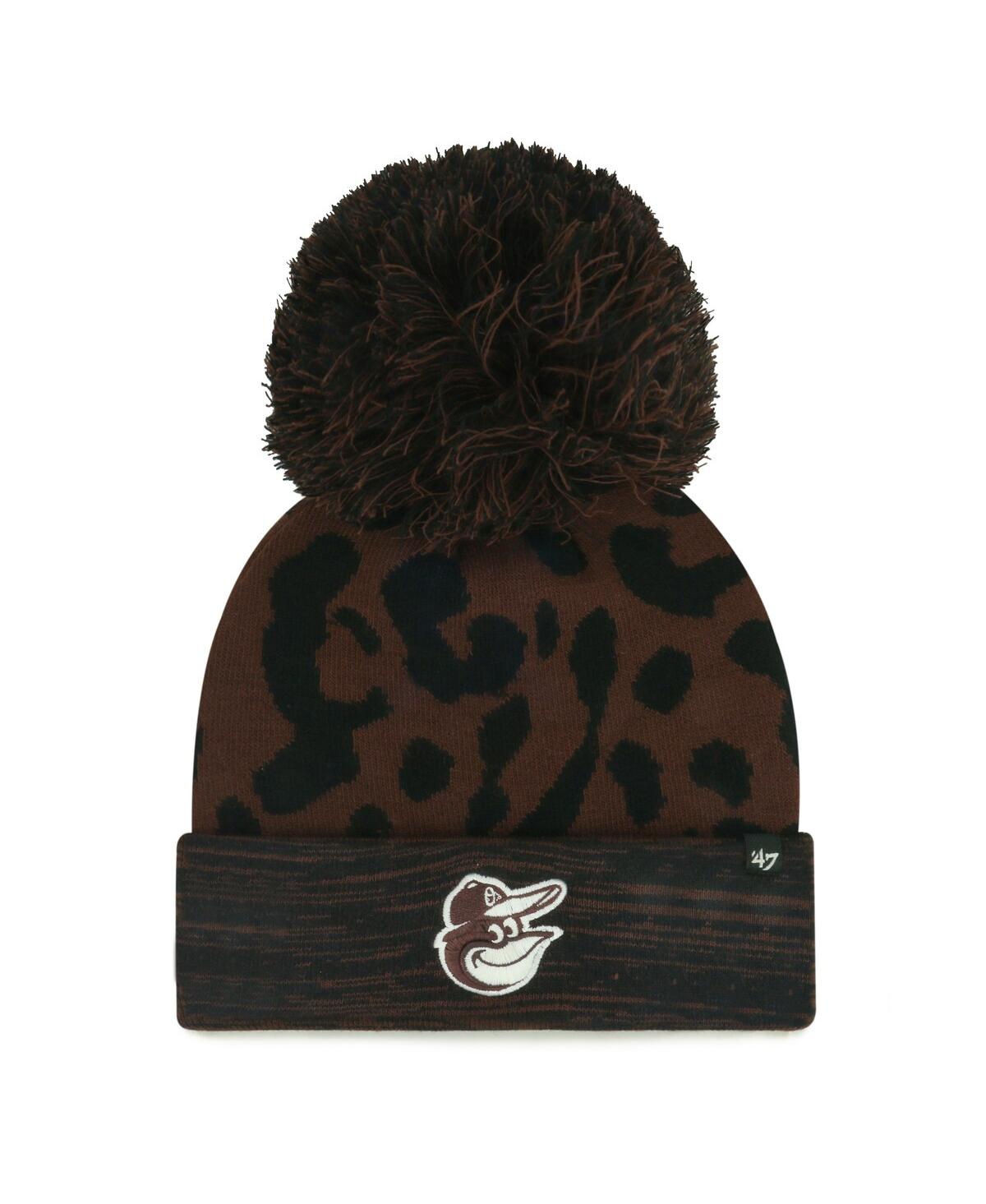 Click here for 47 Brand Womens Brown Baltimore Orioles Rosette Cu... prices