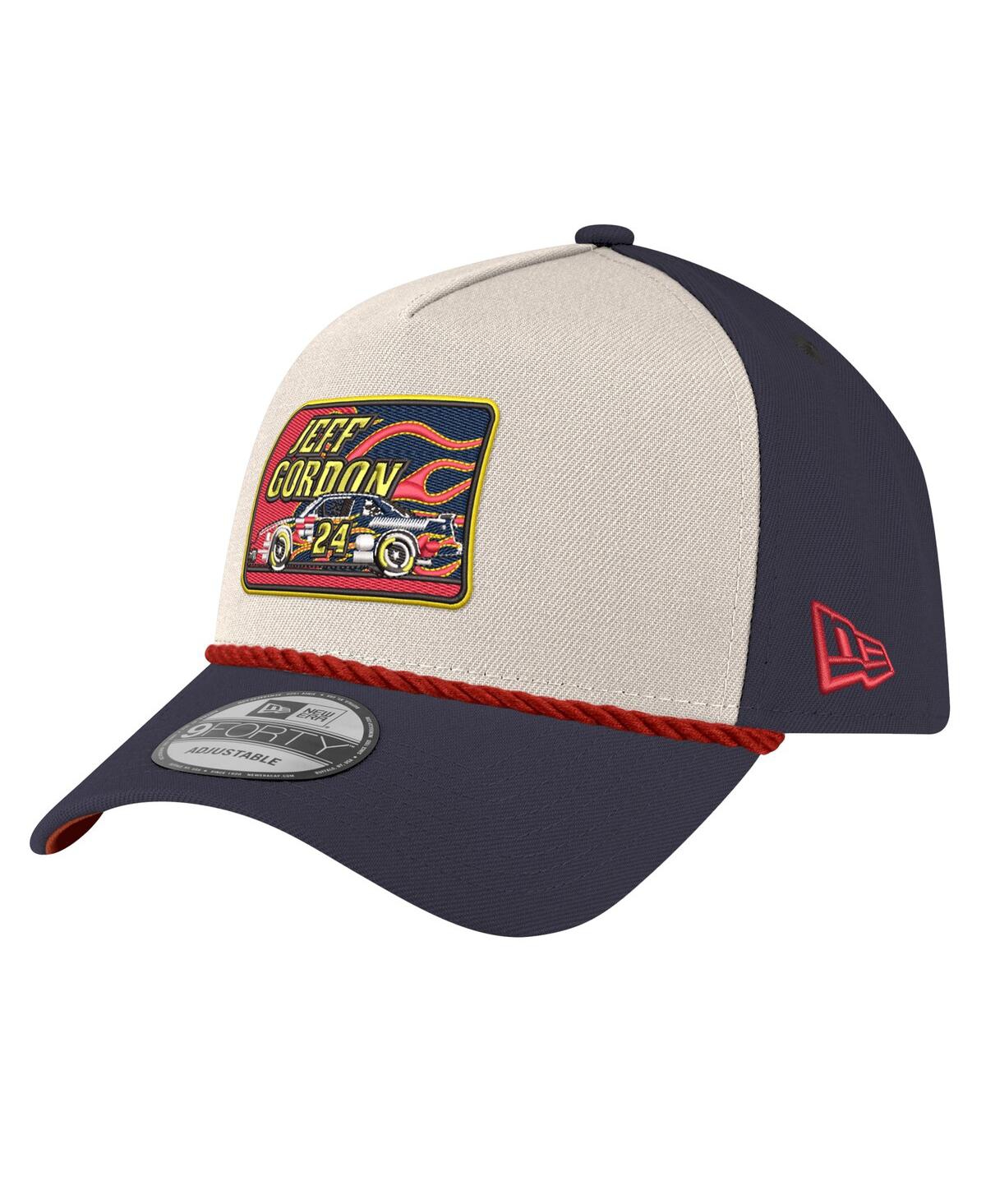 Click here for New Era Mens Stone/Navy Jeff Gordon 9FORTY Rope Ad... prices