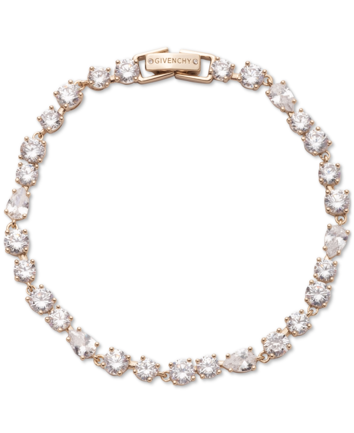 Click here for Givenchy Mixed Cubic Zirconia All-Around Flex Brac... prices