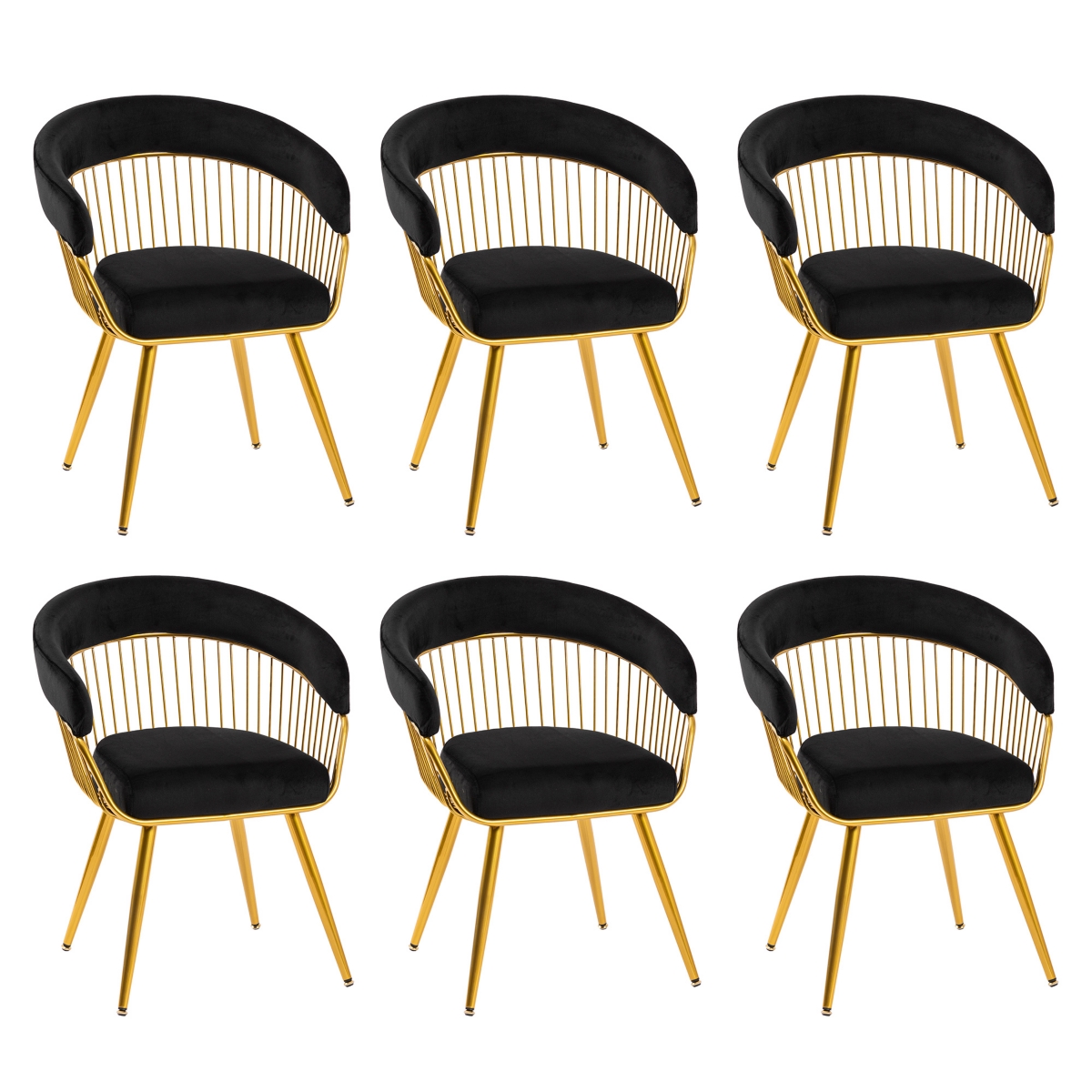 Click here for Dyhome Mid Century Dining Chair  Velvet Upholstere... prices