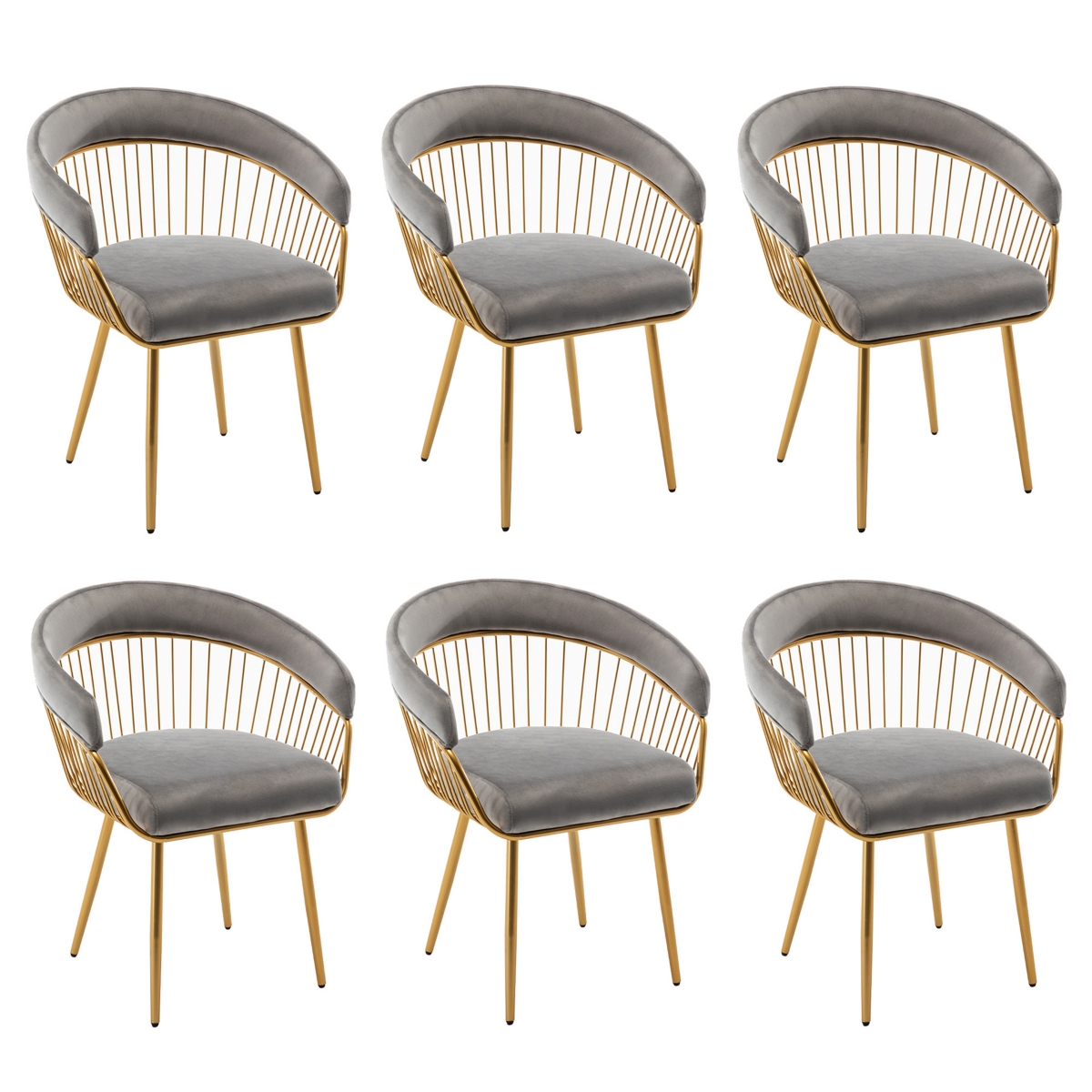 Click here for Dyhome Mid Century Dining Chair  Velvet Upholstere... prices