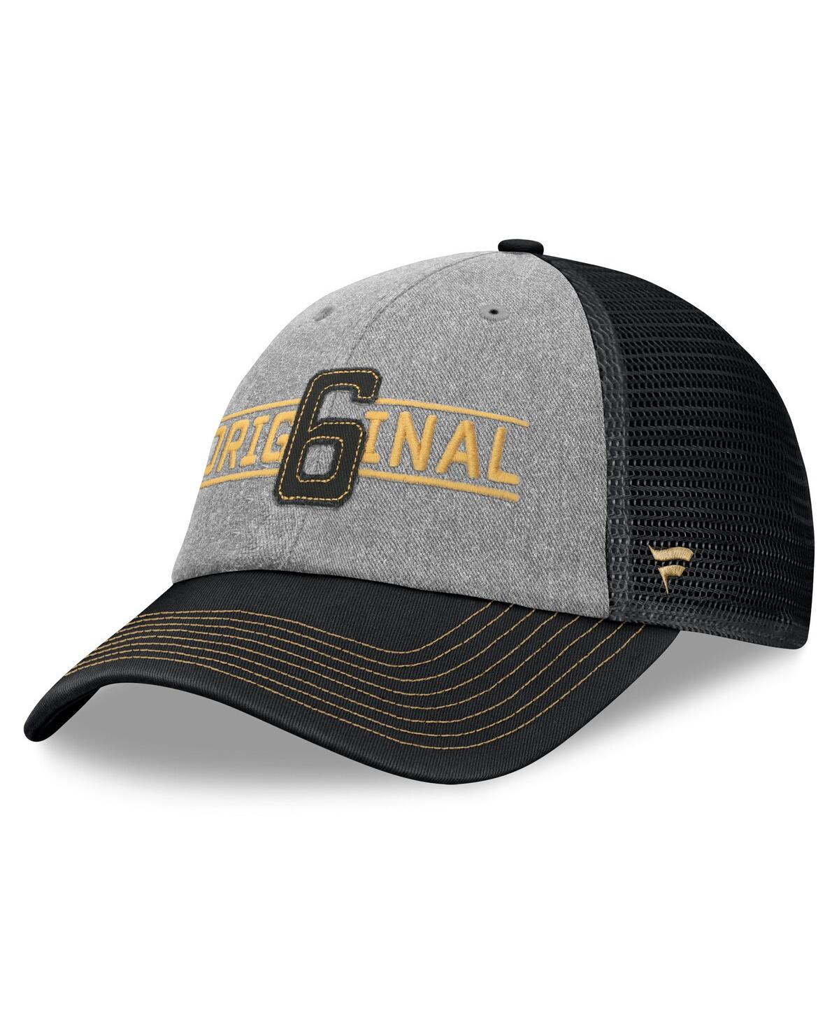 Click here for Fanatics Mens Gray Original 6 Rugged Trucker Adjus... prices