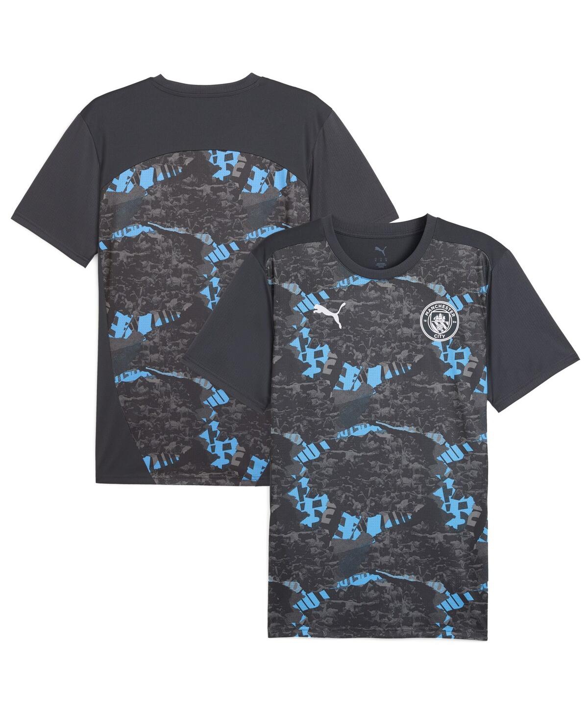 Click here for Puma Mens Navy Manchester City 2024/25 Pre-Match T... prices