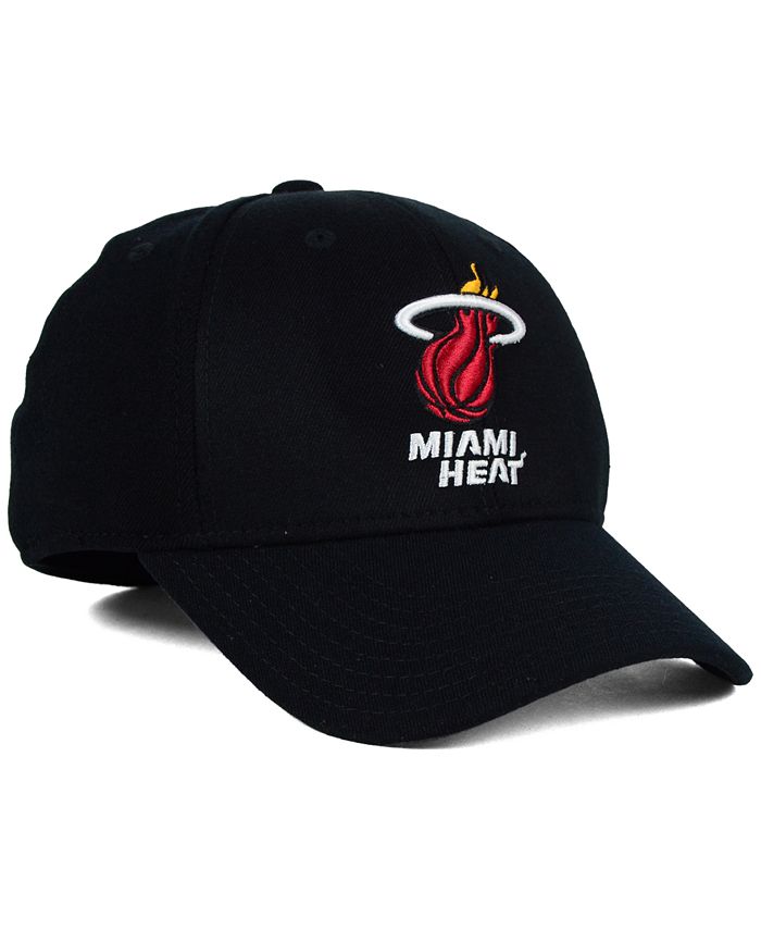 adidas Miami Heat Structured Basic Flex Cap - Macy's
