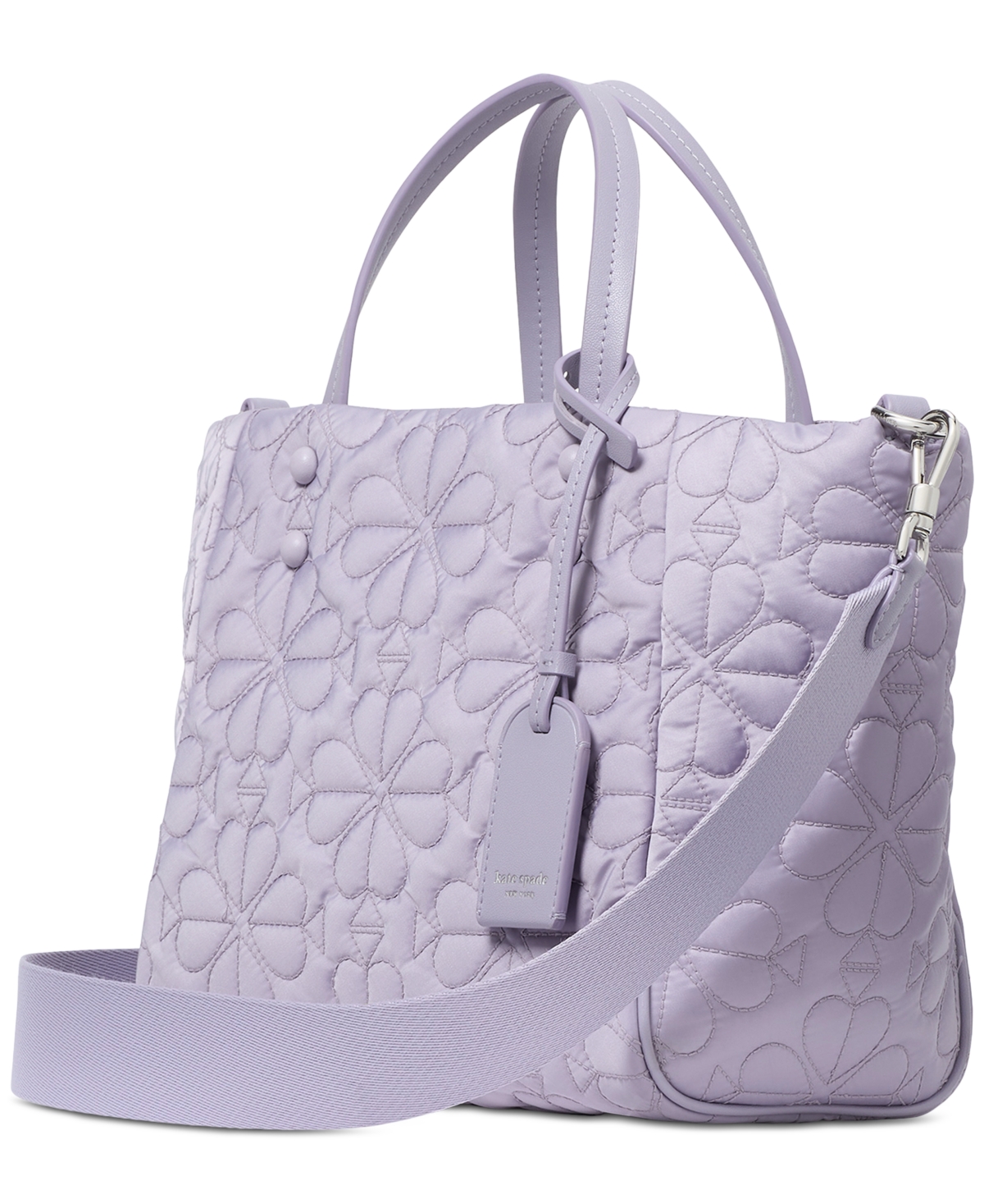 Kate Spade Tilly Small Quilted Tote Bag In Frozen Lilac | ModeSens