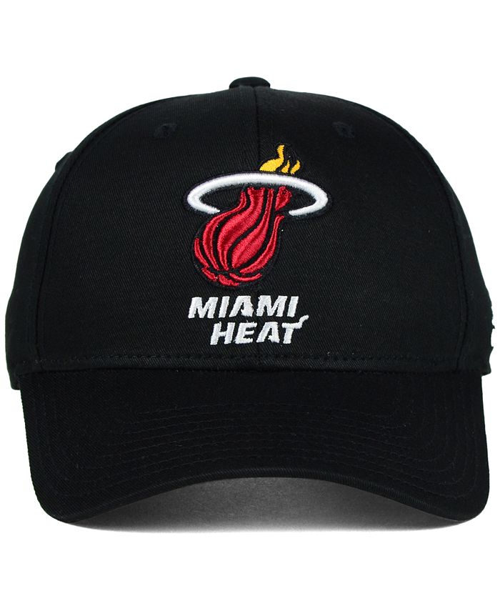 adidas Miami Heat Structured Basic Adjustable Cap - Macy's