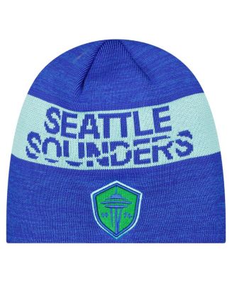 New Era Men's Blue Seattle Sounders FC 2025 Kickoff Beanie Hat - Macy's