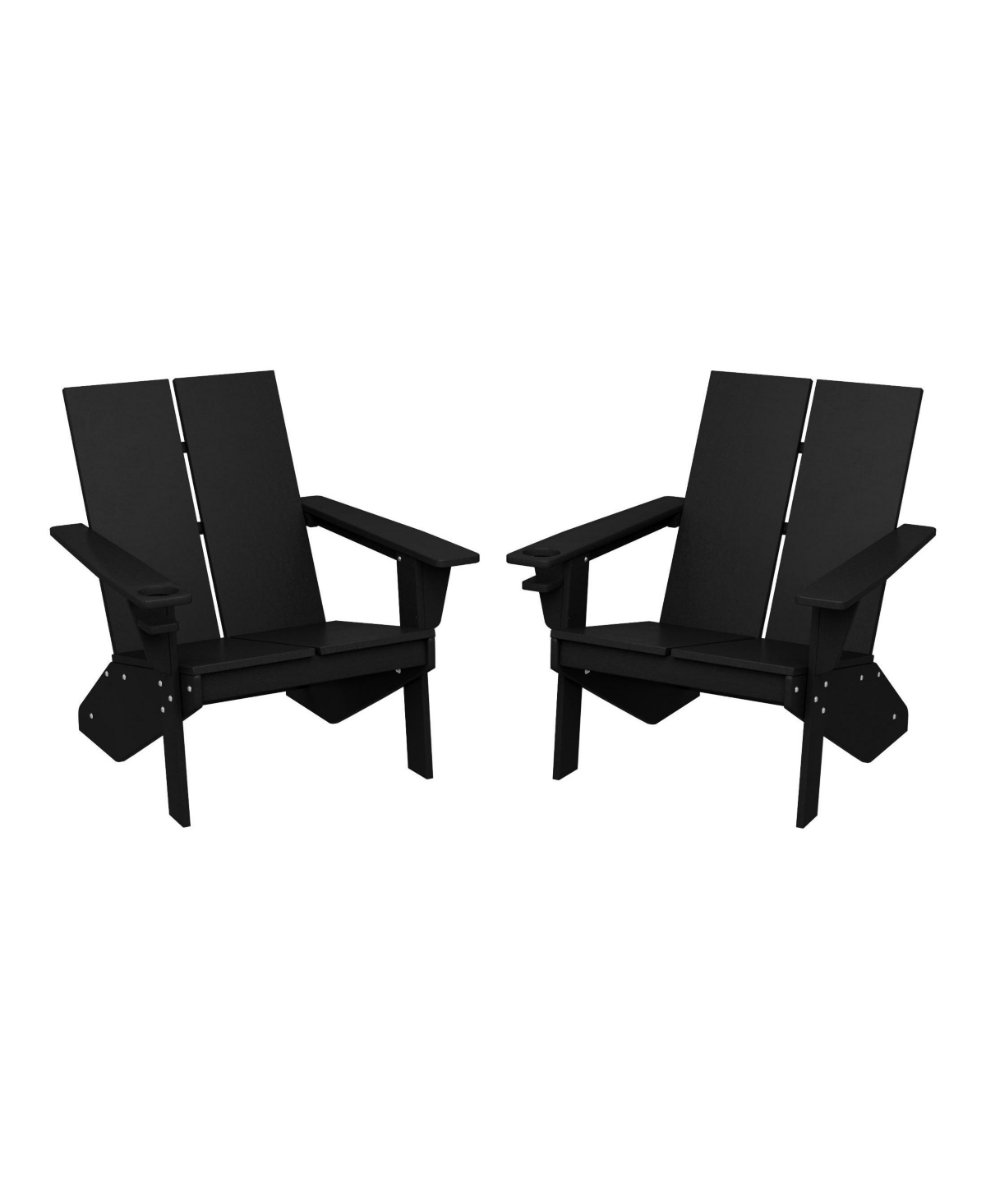 Click here for Outdoor Hdpe Modern Adirondack Chair with Cup Hold... prices