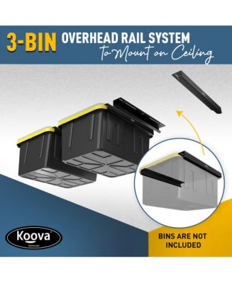Koova Overhead Bin Rack for Four Bins - Macy's