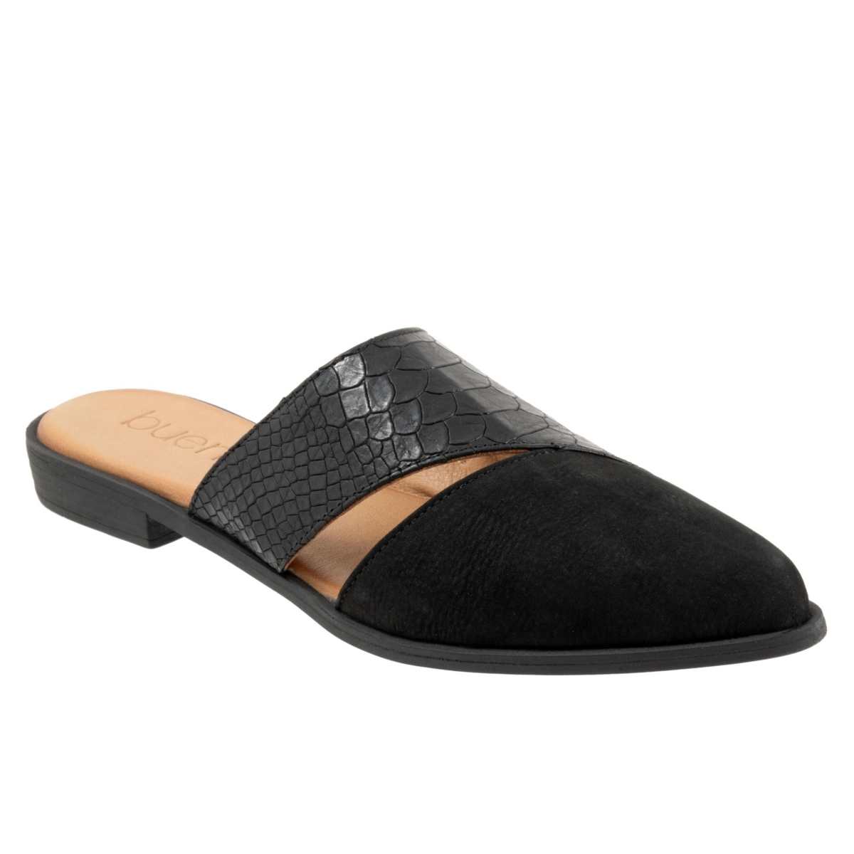 Click here for Bueno Blaze Flat - Black nubuck prices