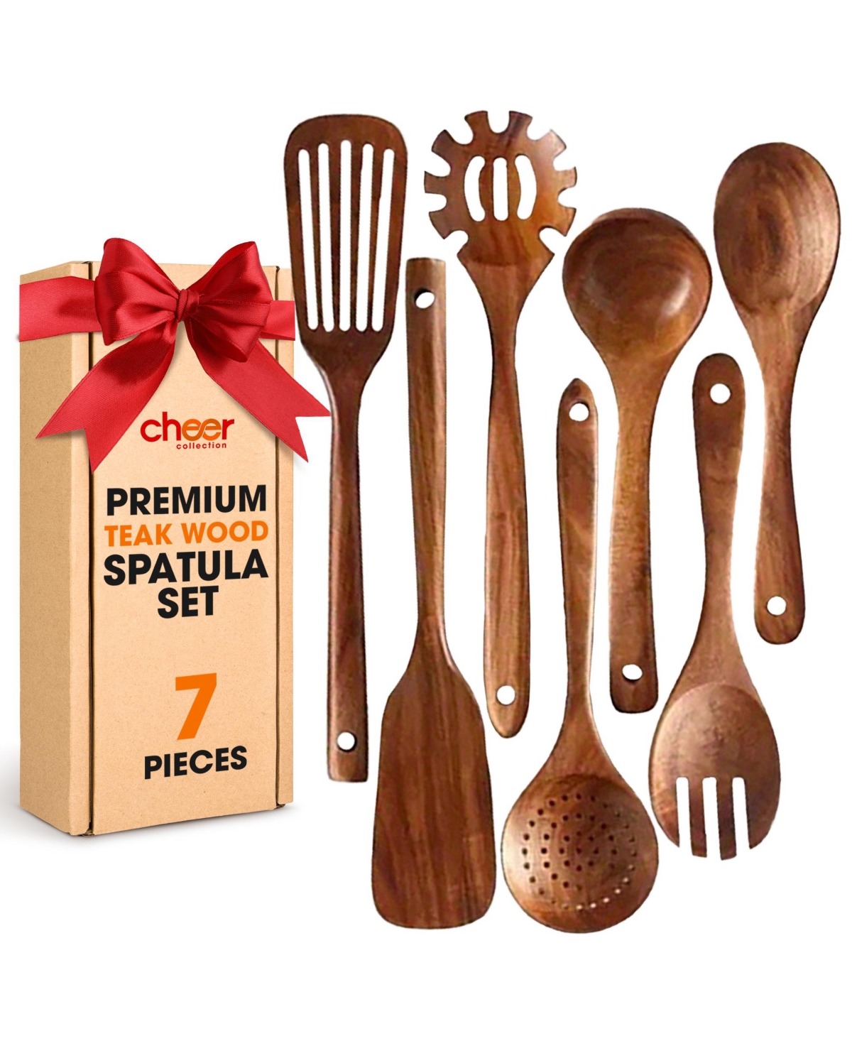 Click here for Cheer Collection 7 Piece Wooden Spatula Set prices