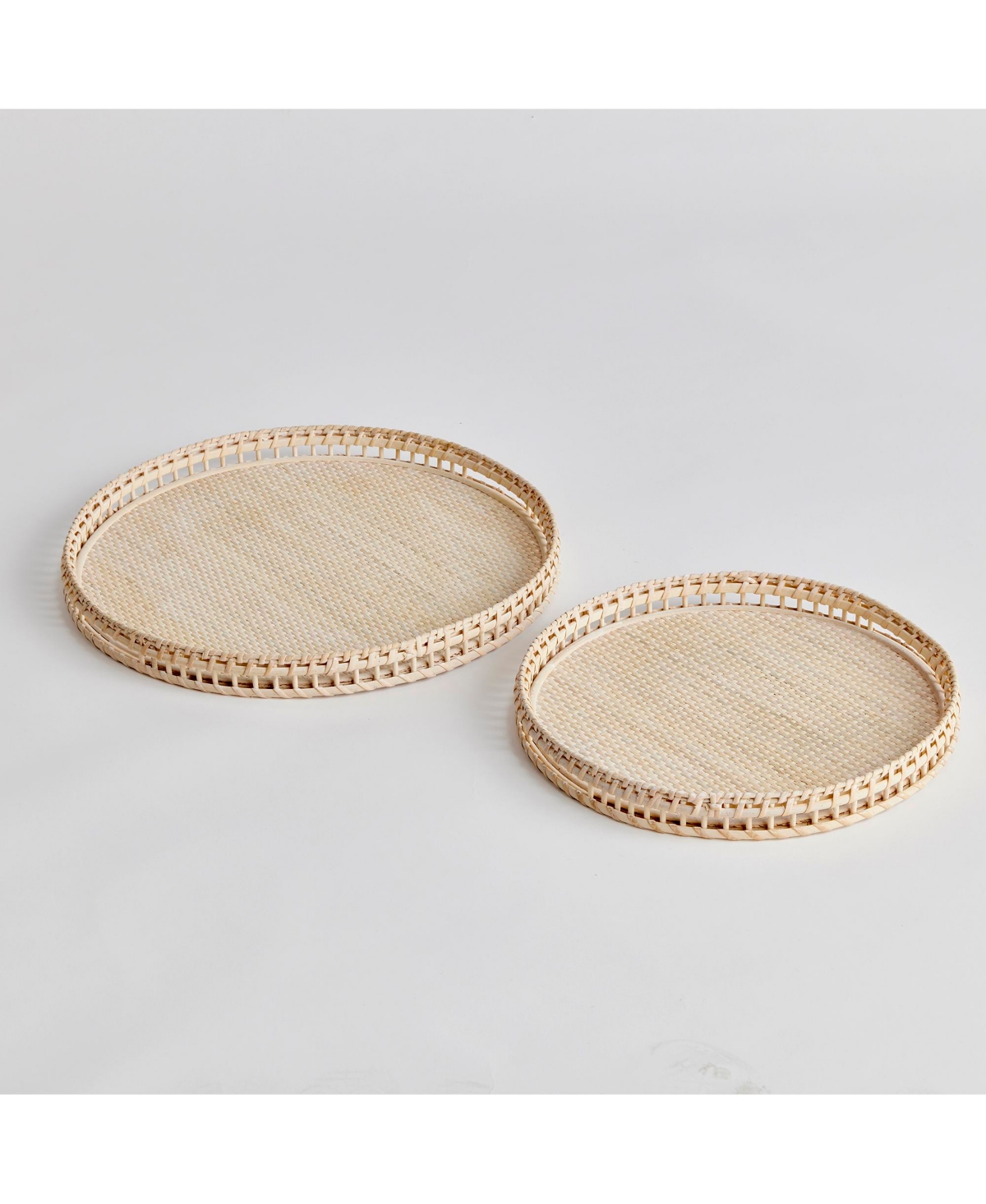 Click here for Barri Decorative Trays St/2 - Natural prices