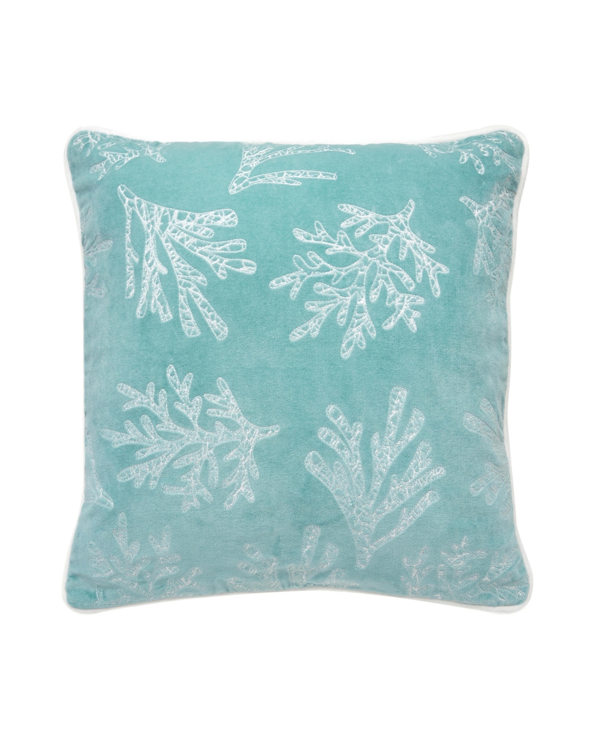 Click here for Coral Seaglass Velvet Pillow prices