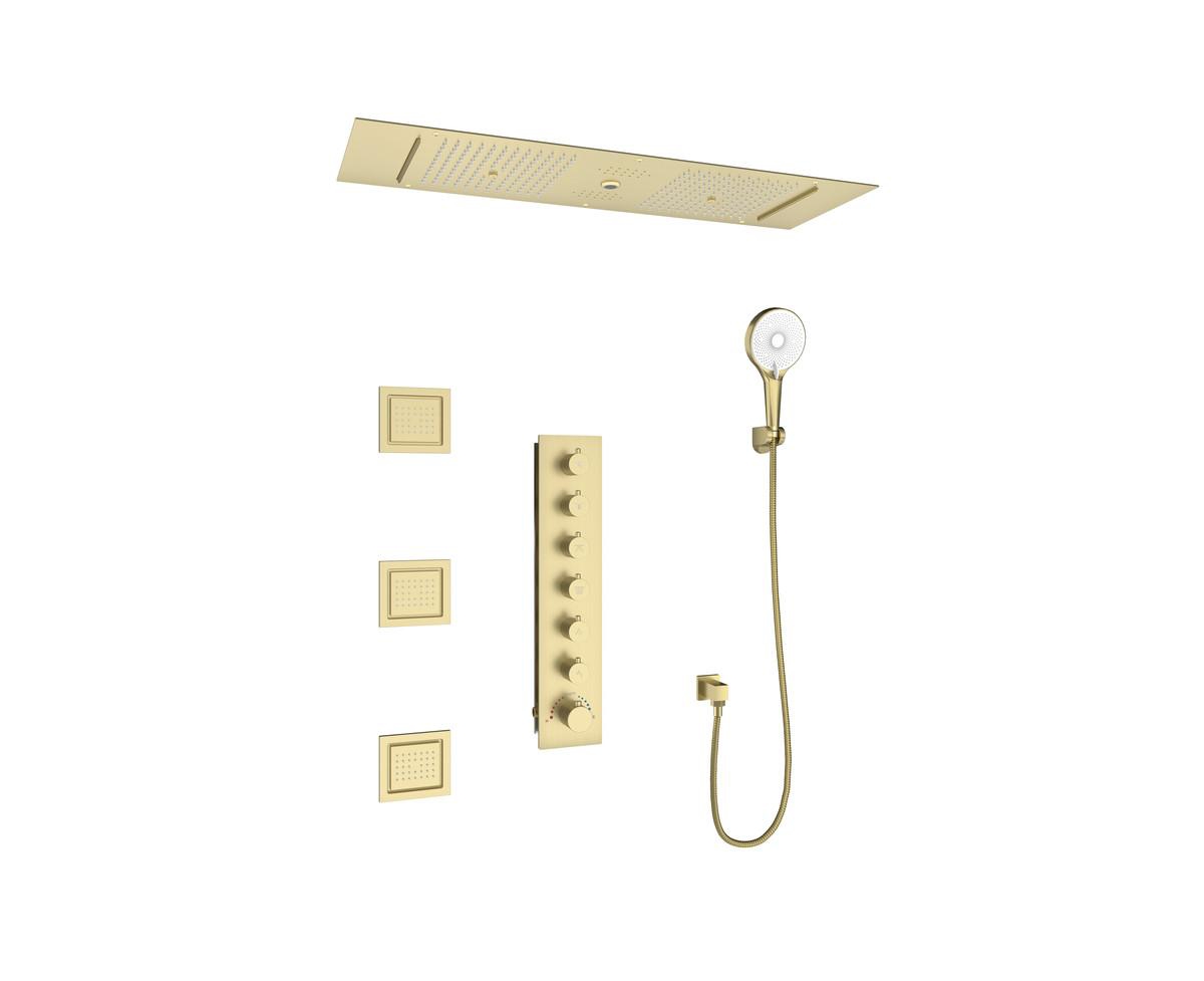 Click here for Casainc Ceiling-Mounted Thermostatic Shower System... prices