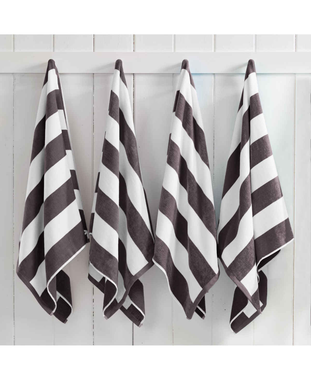 Click here for Linery & Co. Cotton Cabana Beach Towel  4 Pack - 3... prices