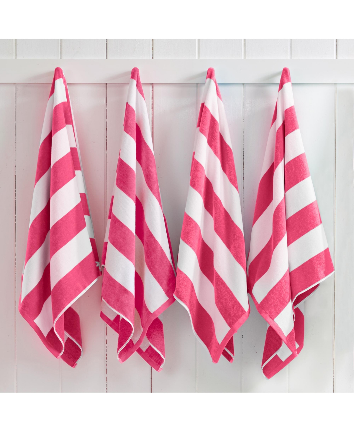 Click here for Linery & Co. Cotton Cabana Beach Towel  4 Pack - 3... prices