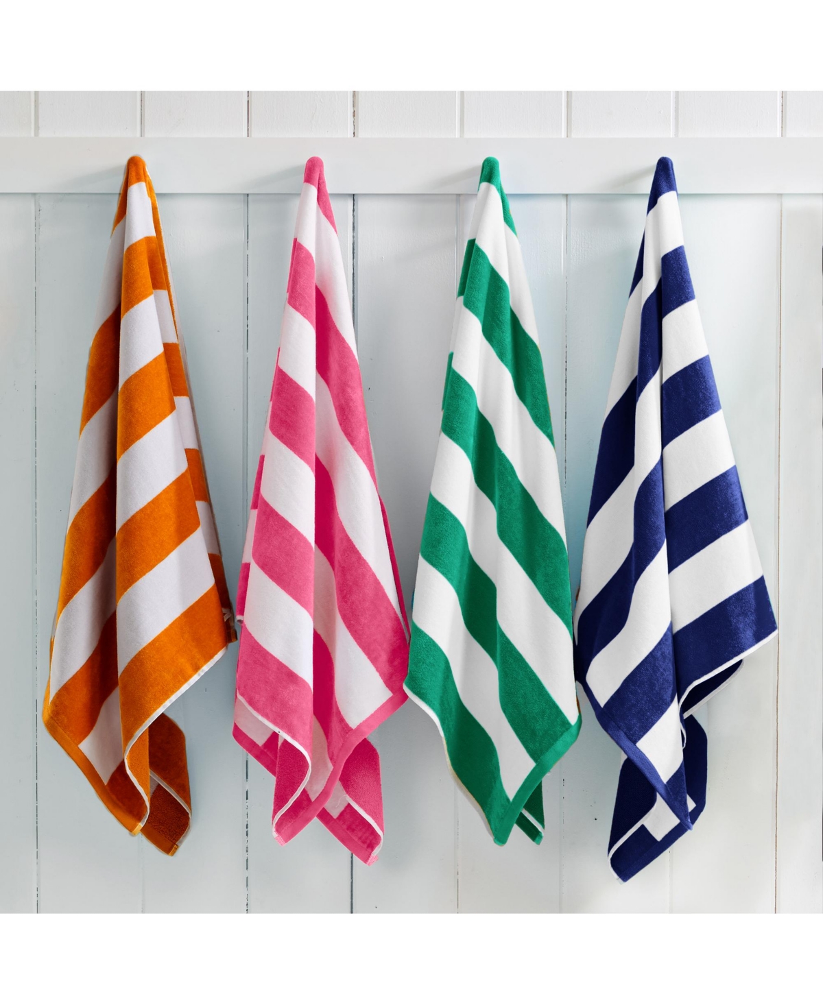 Click here for Linery & Co. Cotton Cabana Beach Towel  4 Pack - 3... prices