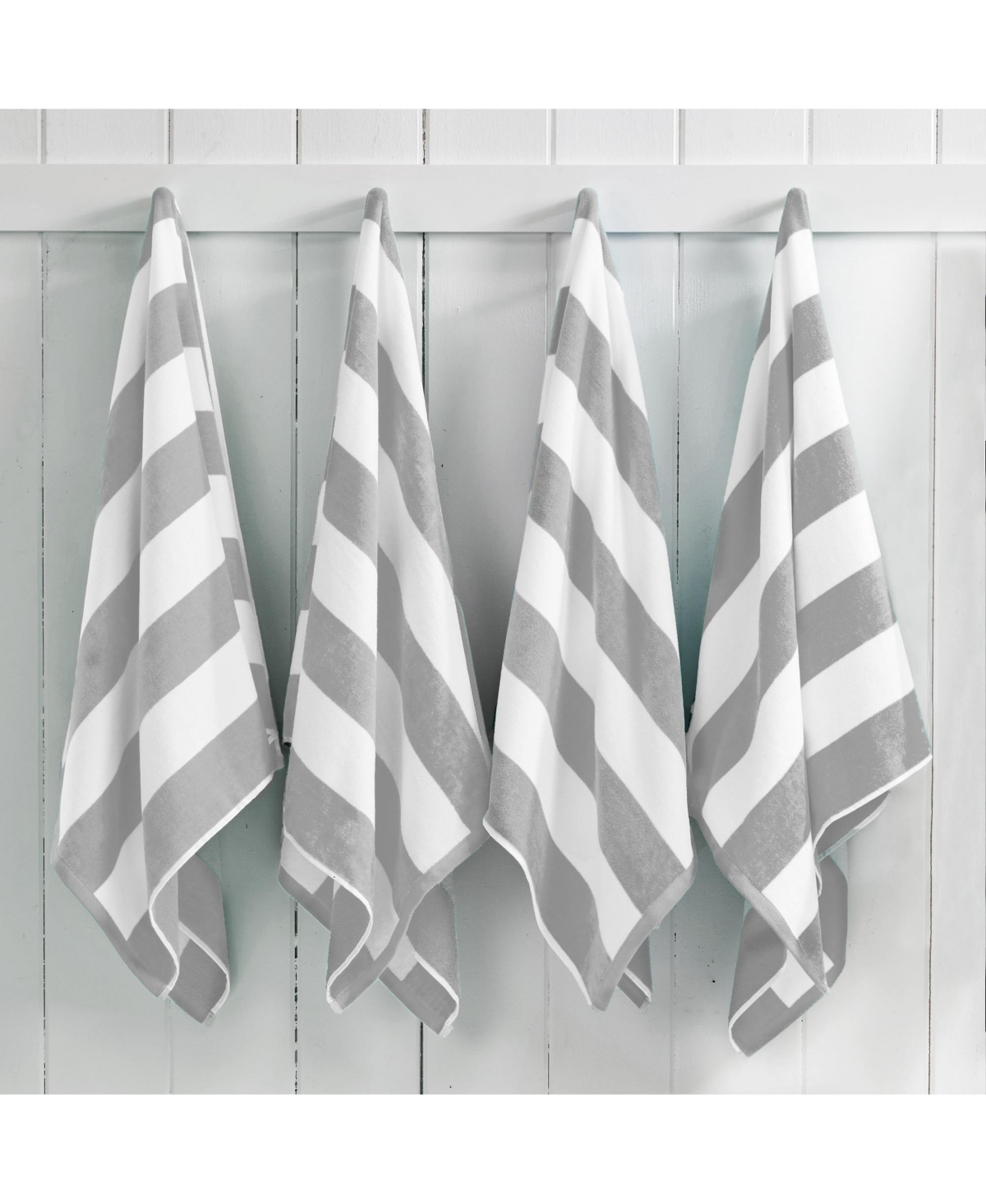 Click here for Linery & Co. Cotton Cabana Beach Towel  4 Pack - 3... prices