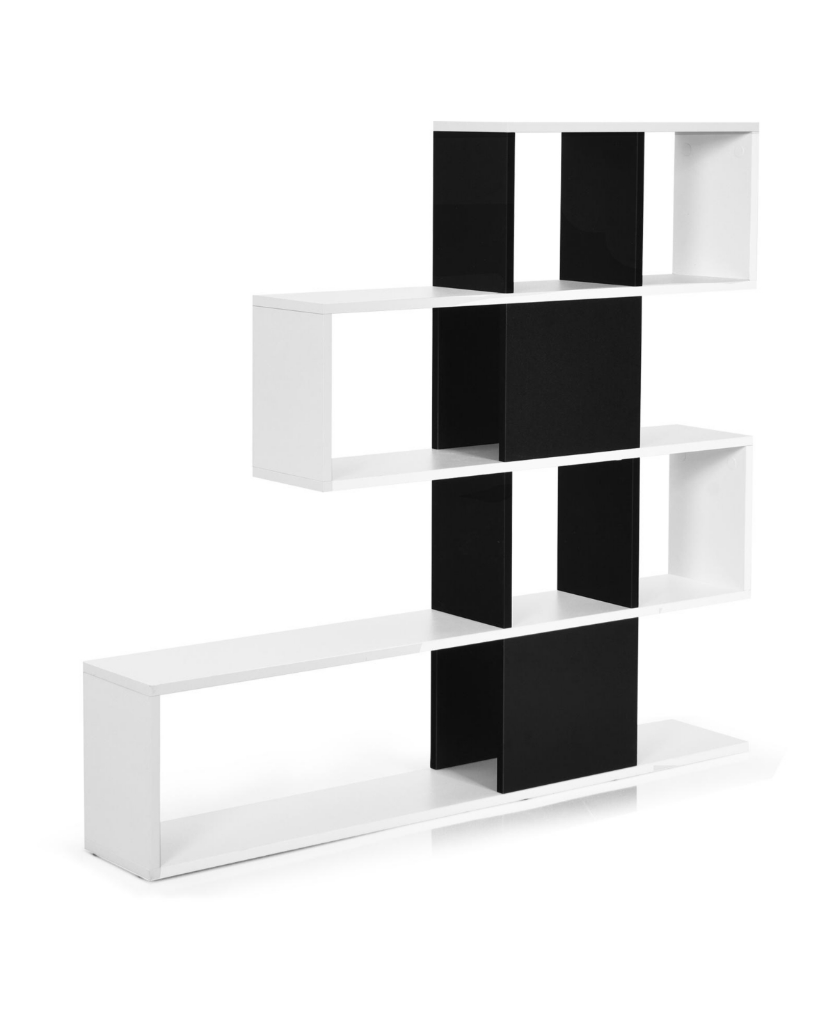 Click here for 5-Tier Bookshelf Corner Ladder Bookcase with Stora... prices