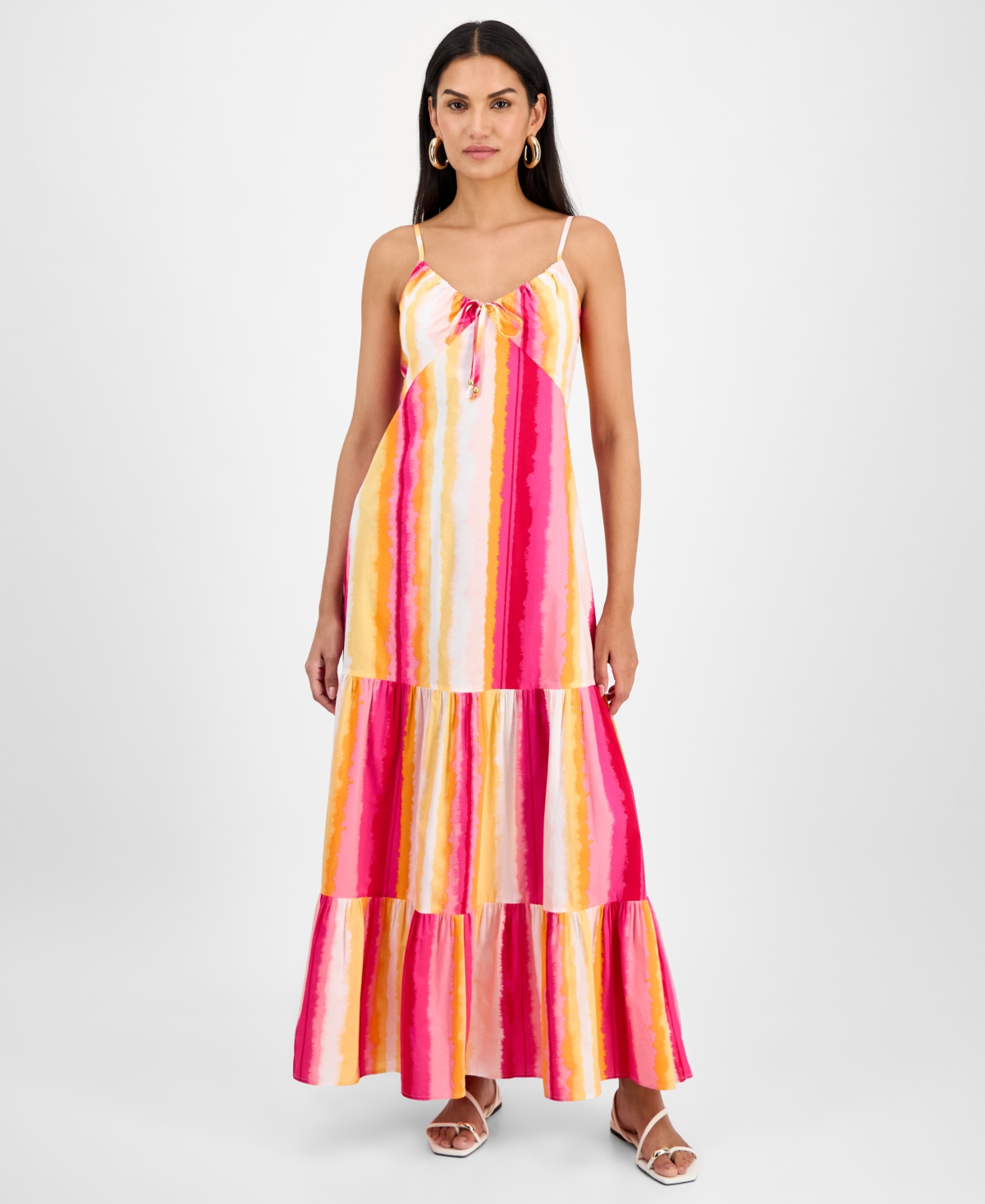 Click here for I.n.c. International Concepts Womens Cotton Tiered... prices
