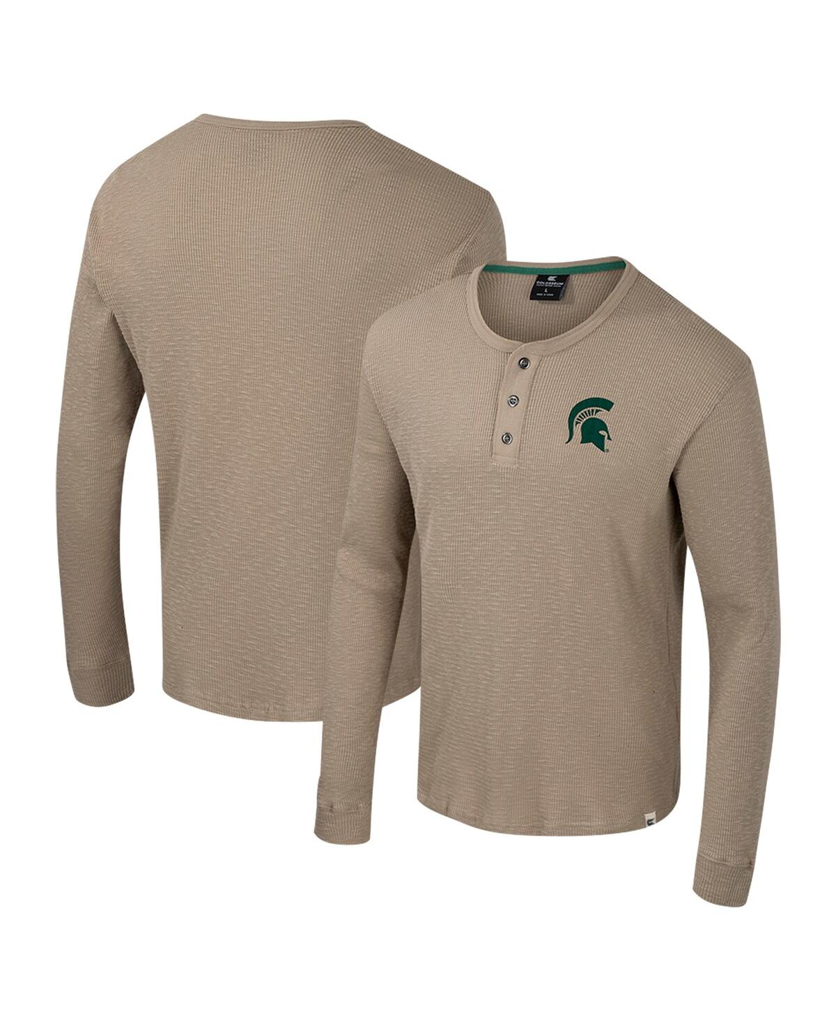 Click here for Colosseum Mens Tan Michigan State Spartans Great O... prices