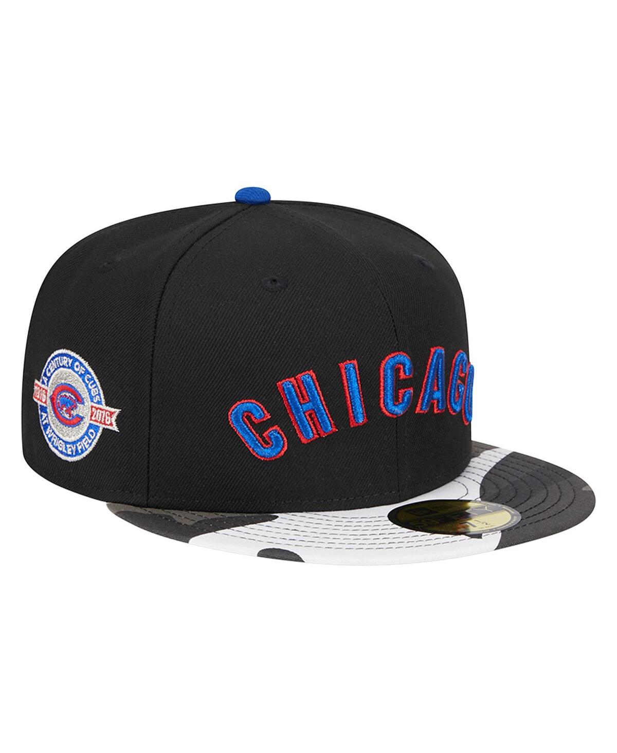 Click here for New Era Mens Black Chicago Cubs Metallic Camo 59FI... prices