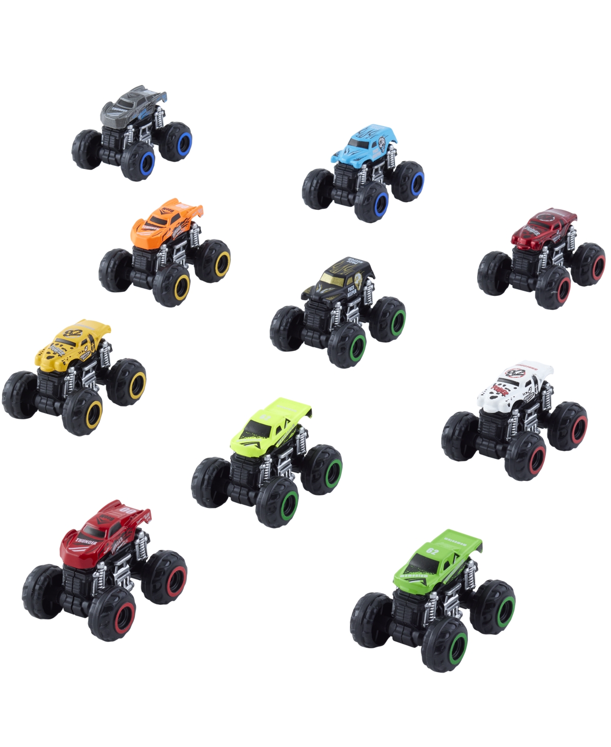 Click here for Fast Lane Micro Monster Trucks Playset - Multi prices