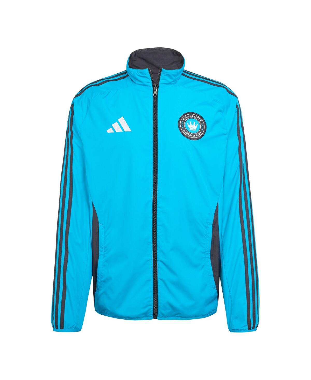 Click here for Adidas Mens Blue/Black Charlotte Fc 2025 Anthem Re... prices