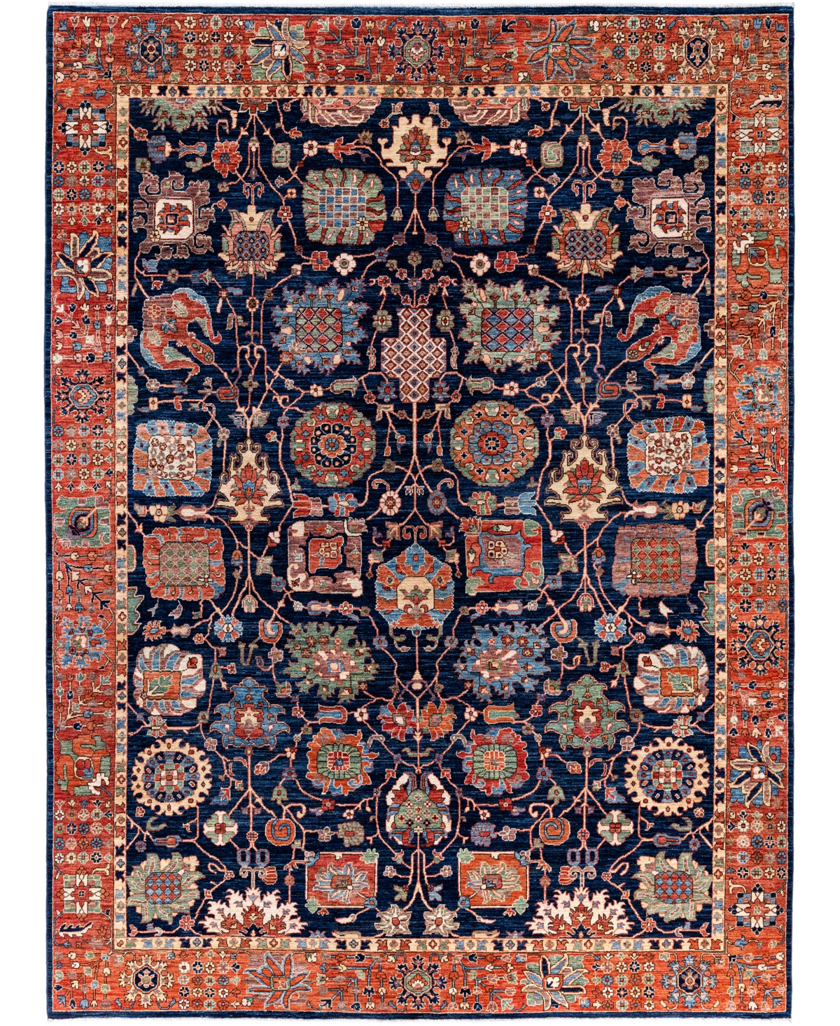 Click here for Adorn Hand Woven Rugs Serapi M1945 9x118 Area Rug... prices