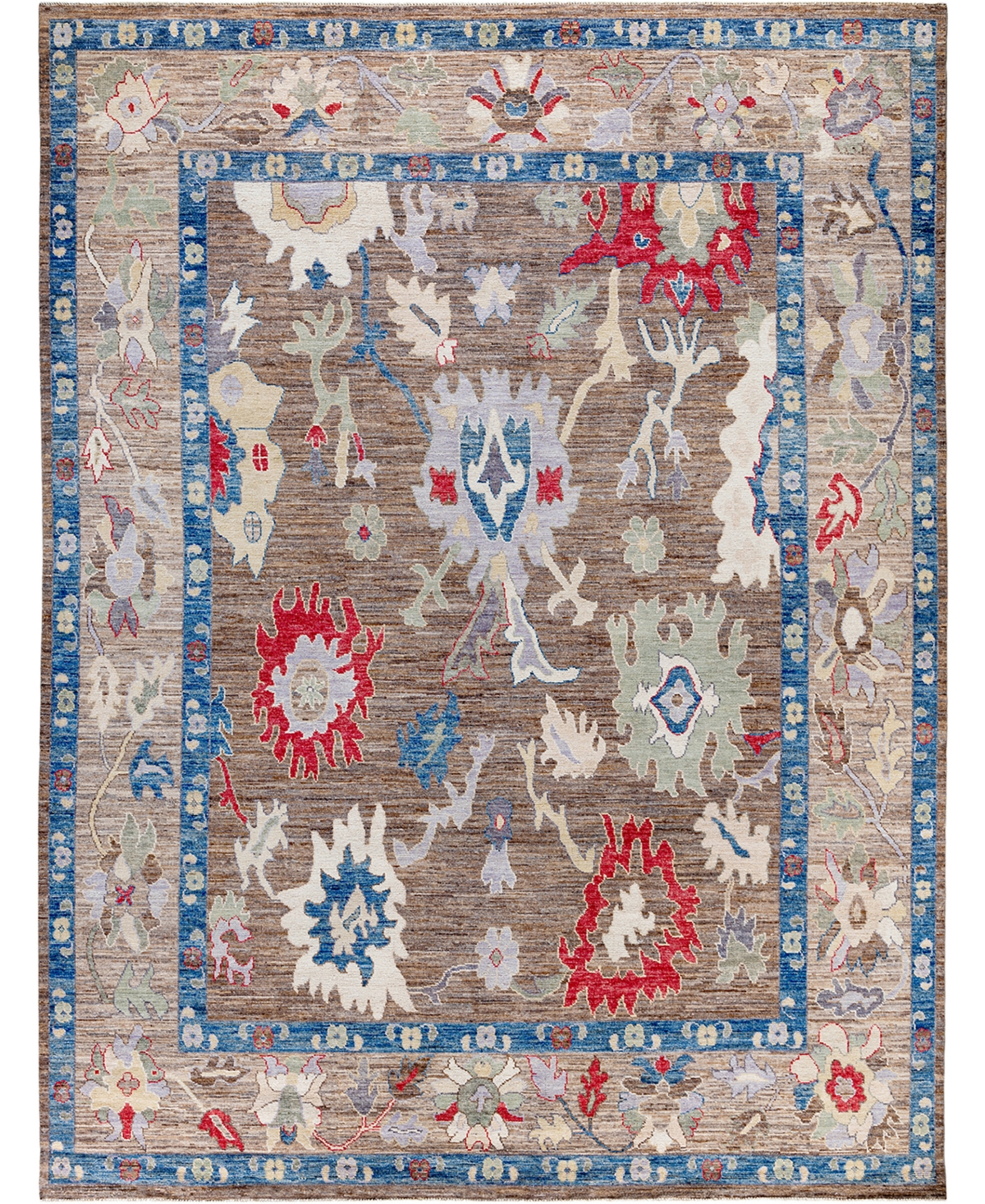 Click here for Adorn Hand Woven Rugs Colorful Oushak M1945 9x1111... prices