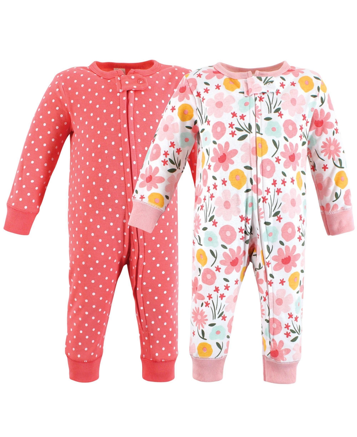 Click here for Hudson Baby Baby Girls Hudson Cotton Snap Sleep an... prices