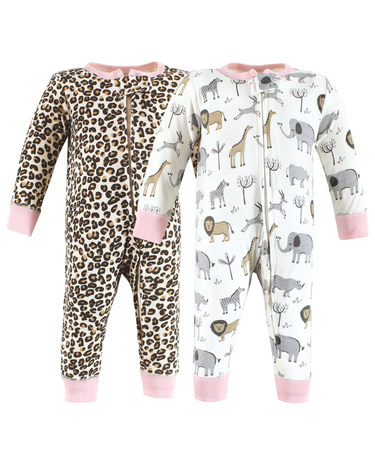 Click here for Hudson Baby Baby Girls Hudson Cotton Snap Sleep an... prices
