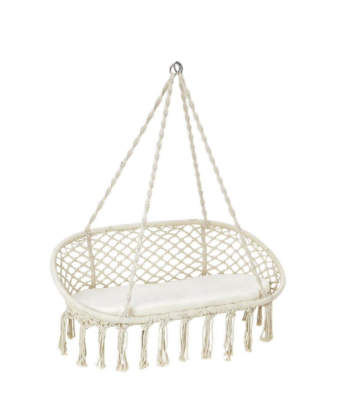 Click here for Gouun 2 Person Hanging Hammock Chair with Cushion... prices