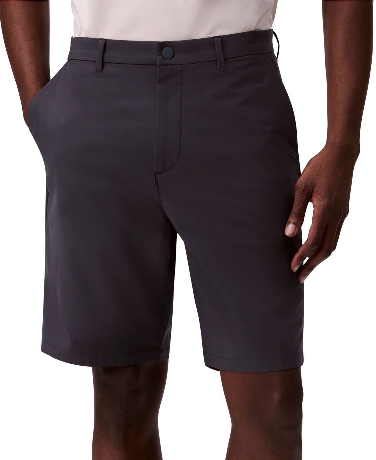 Click here for Calvin Klein Mens Classic 9 Tech Shorts - Dark Sap... prices