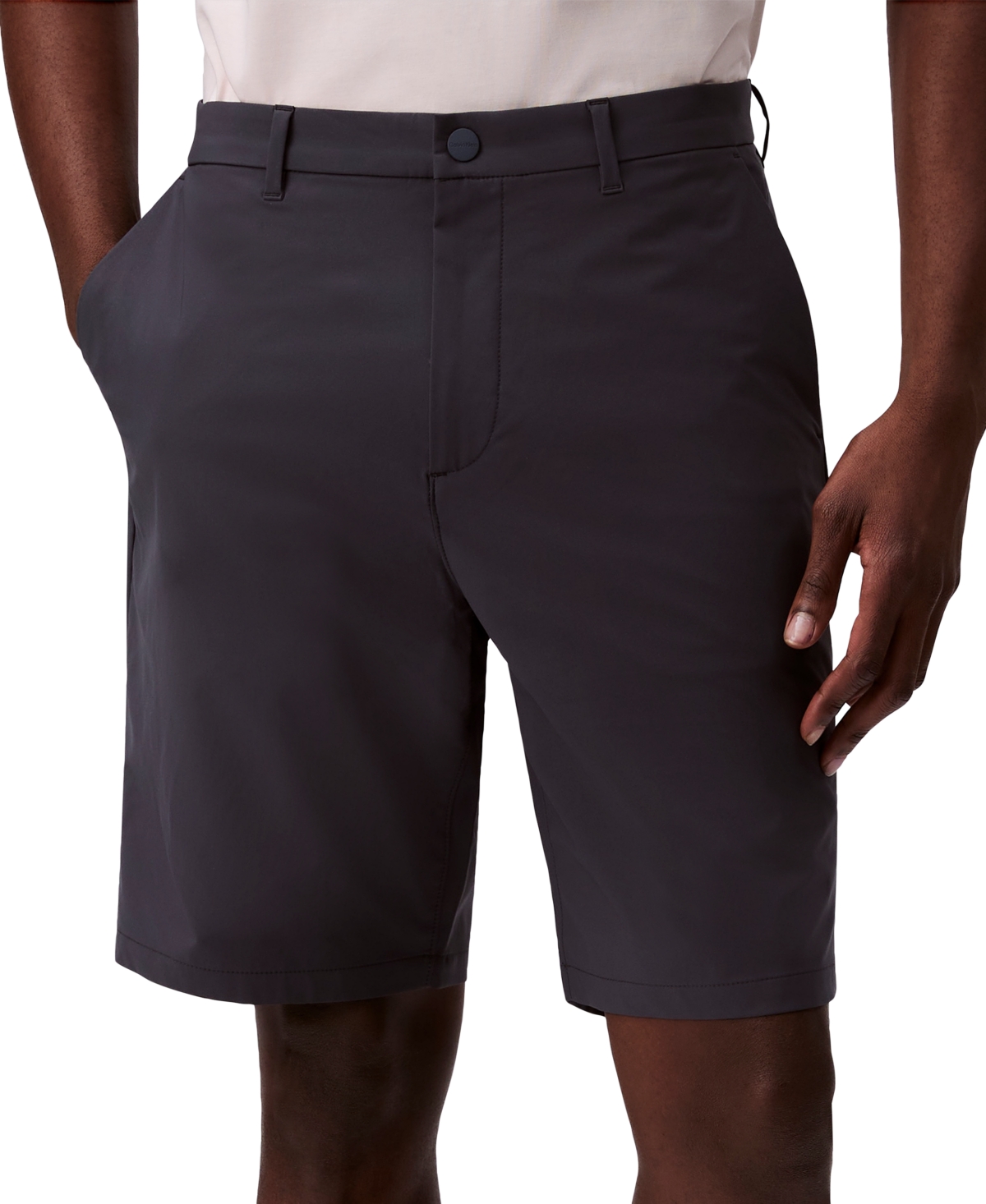 Click here for Calvin Klein Mens Classic 9 Tech Shorts - Ebony prices