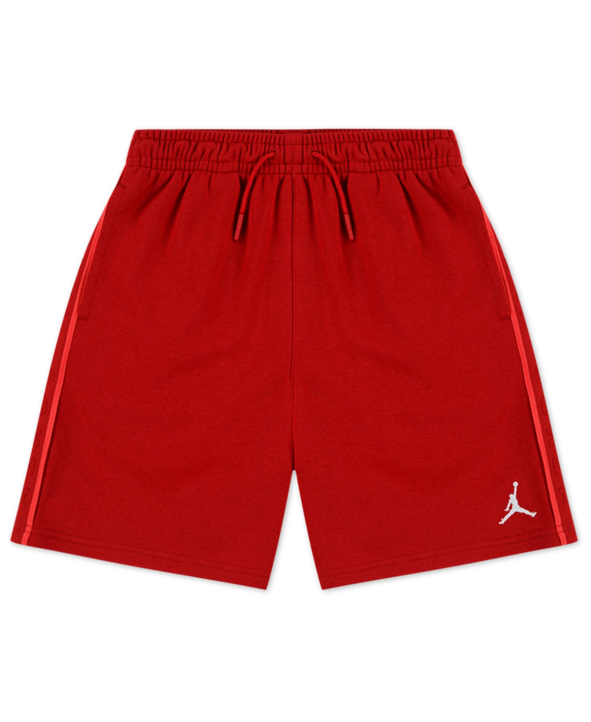 Click here for Jordan Big Boys Jumpman Tape Shorts - Gym Red prices